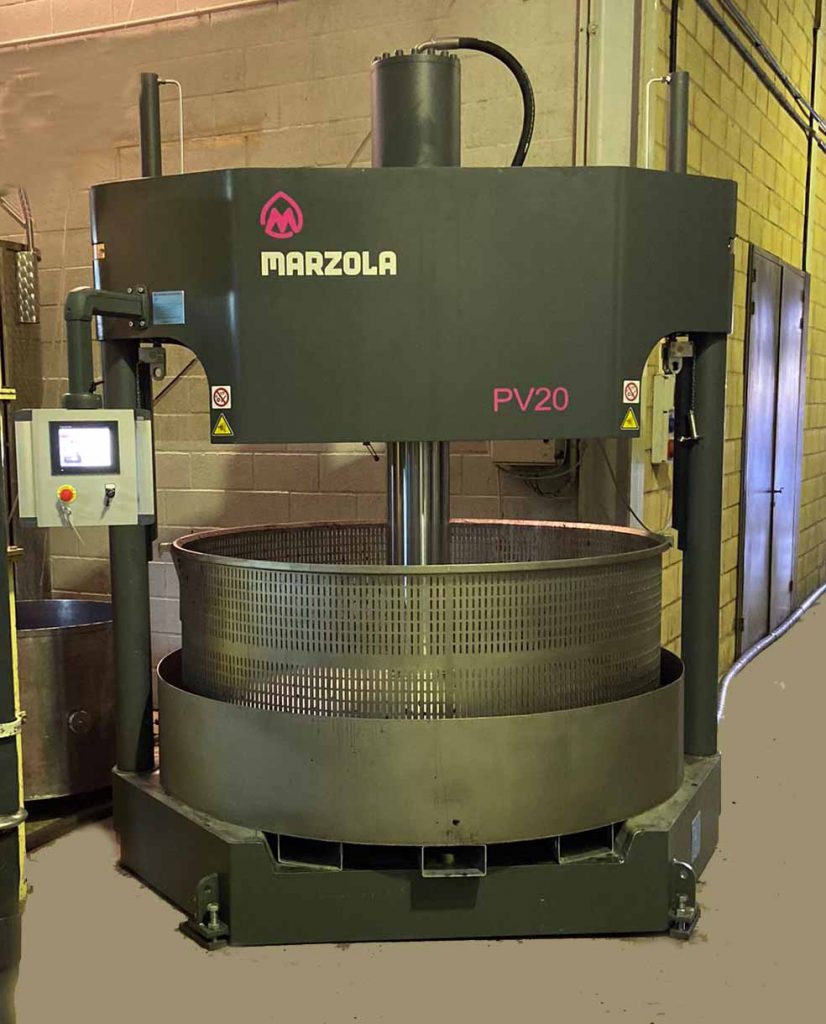 Nueva prensa vertical - Hispanobodegas